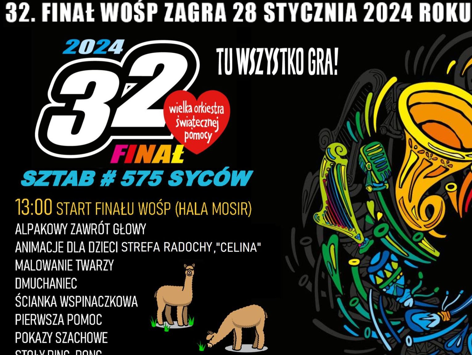 Jak zagra WOŚP w Sycowie? Szykuje się energetyczny finał