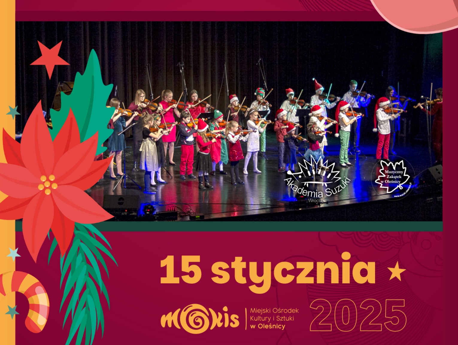 Koncert "Hej kolęda, kolęda" - Suzukowe kolędowanie