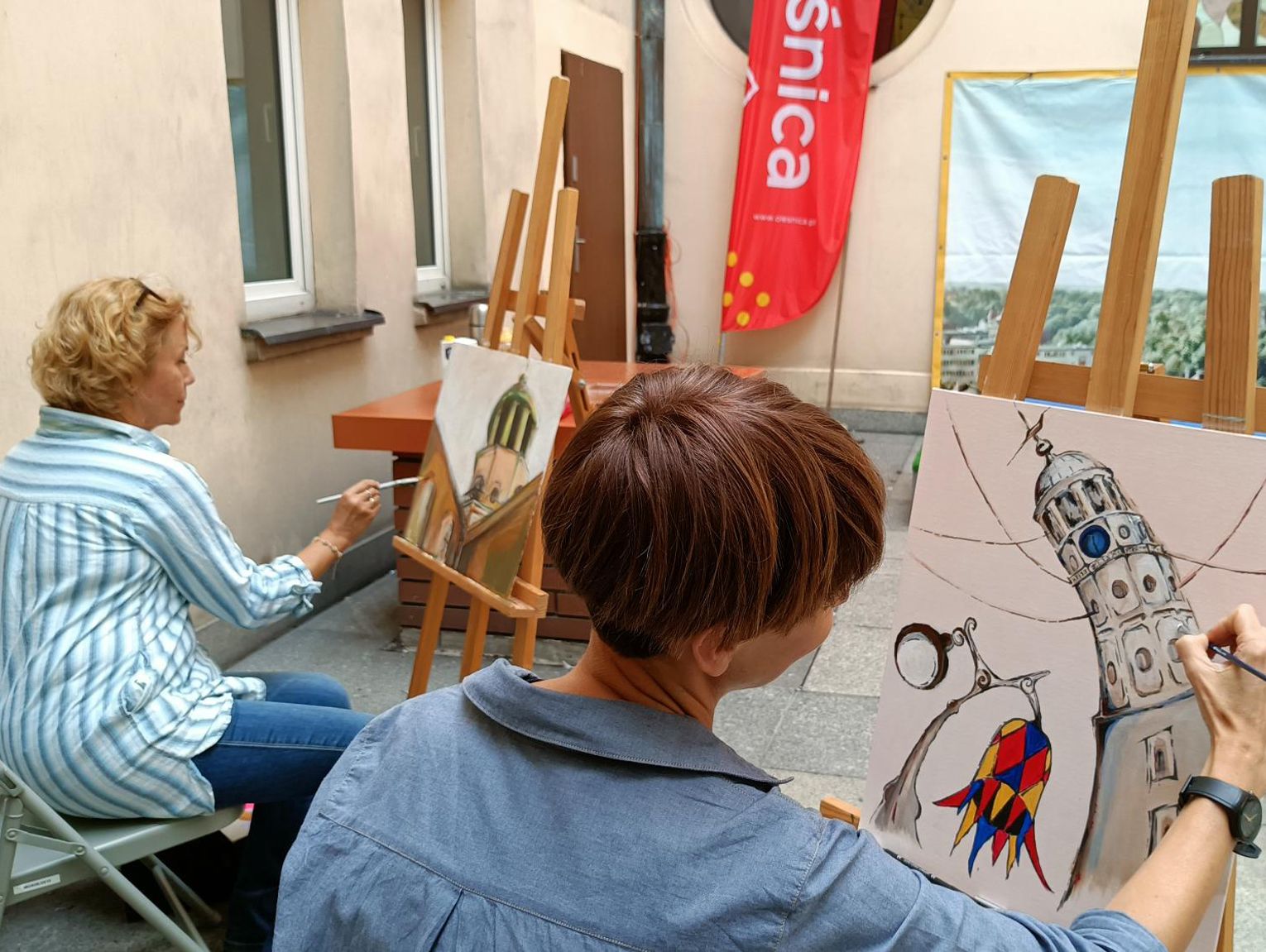 "Park Sztuki- Światło Bryły" - wernisaż w Oleśnicy