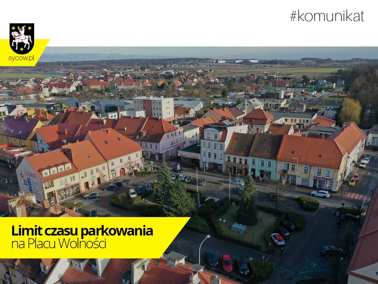 Zmiany w organizacji ruchu w centrum Sycowa (powiat oleśnicki)